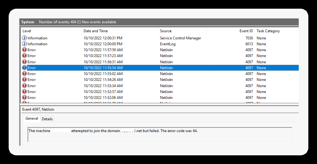 Troubleshooting Windows AD join on Azure with Terraform